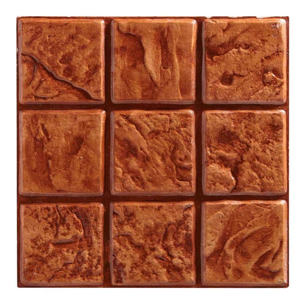 กระเบื้องคอนกรีตปูพื้น เอสซีจี รุ่น แสตมป์เพฟ ลายโคโม่ สีส้ม | SCG Home