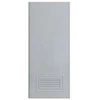 ประตู PVC UNIX SUPER(L2) เกล็ด70X180 เทา เจาะ | SCG Home