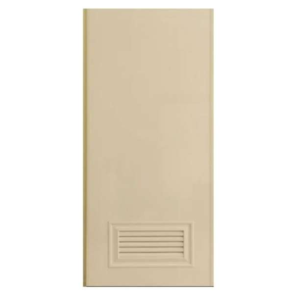 ประตู PVC UNIX SUPER(L2) เกล็ด70X200 ครีม เจาะ | SCG Home
