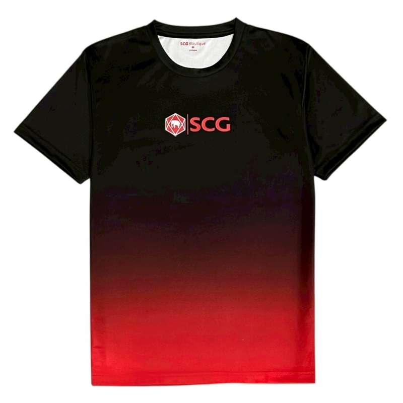เสื้อกีฬา SCG Ombre print Fade Red 2L 46 | เสื้อผ้าและเครื่องแต่งกาย ...
