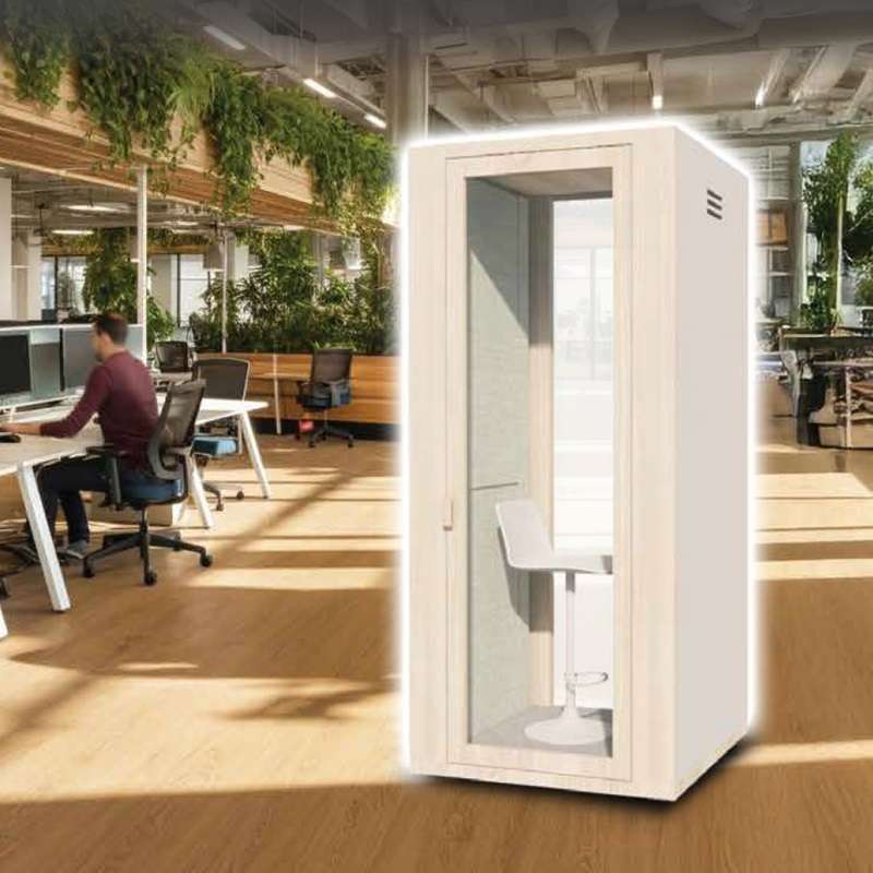 ห้องเก็บเสียงสำเร็จรูปพร้อมติดตั้ง SCG Acoustic Pod - Wood Series Size ...