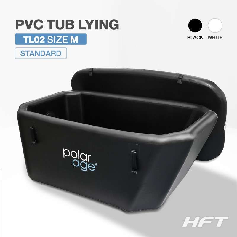 อ่าง Ice Bath รุ่น PVC TUB LYING MODEL02 M (150x80x68cm.) 300ลิตร ...